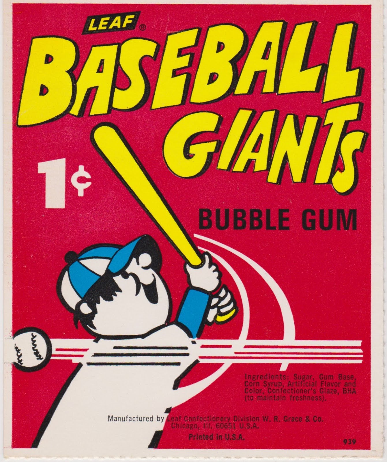 Bubble Gum Baseball Cards