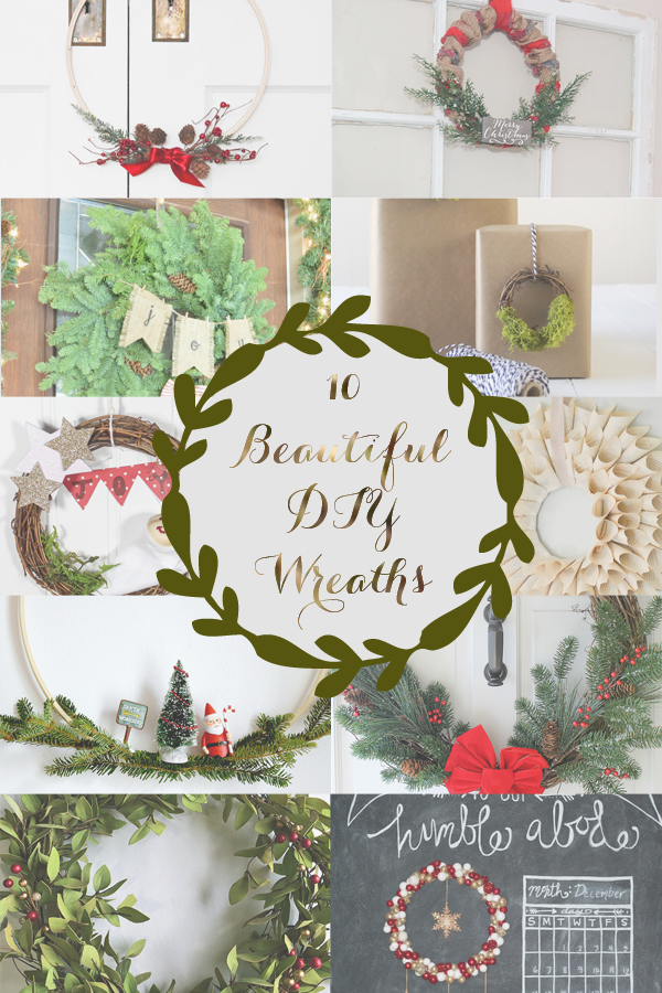 Monthly DIY Challenge- Simple Christmas Wreath | The Inspired Hive