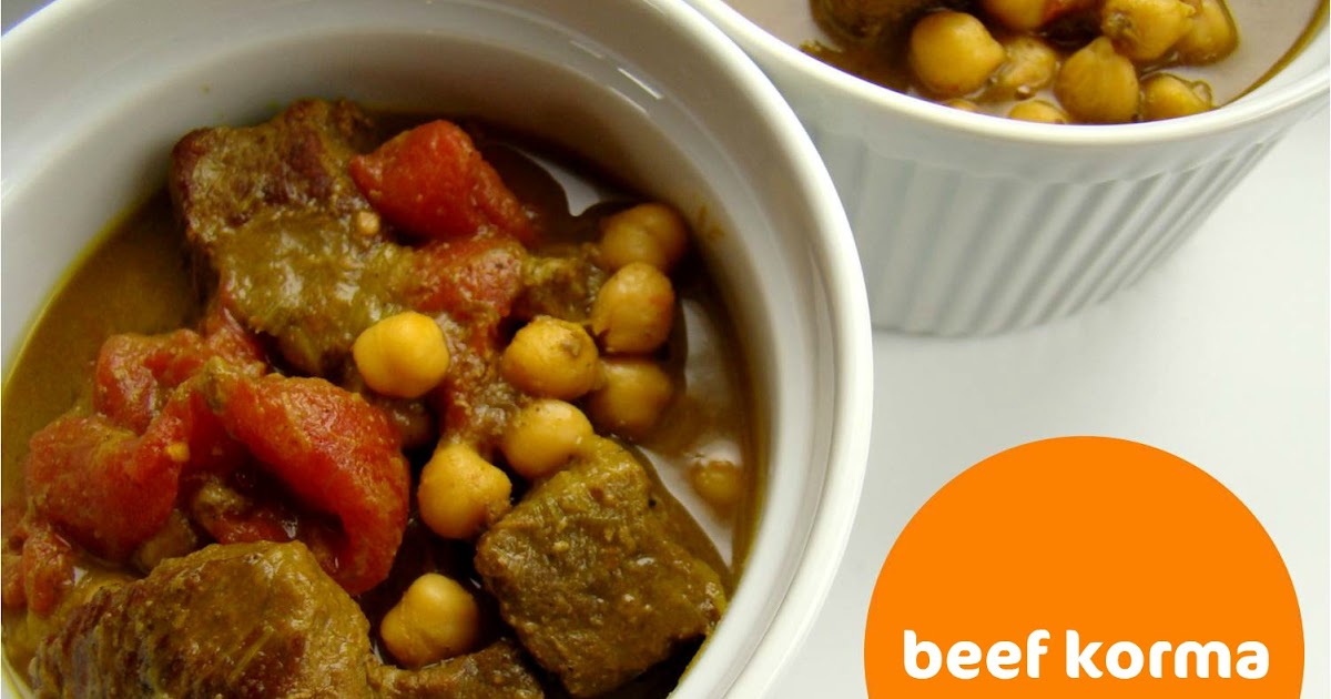 Beef korma