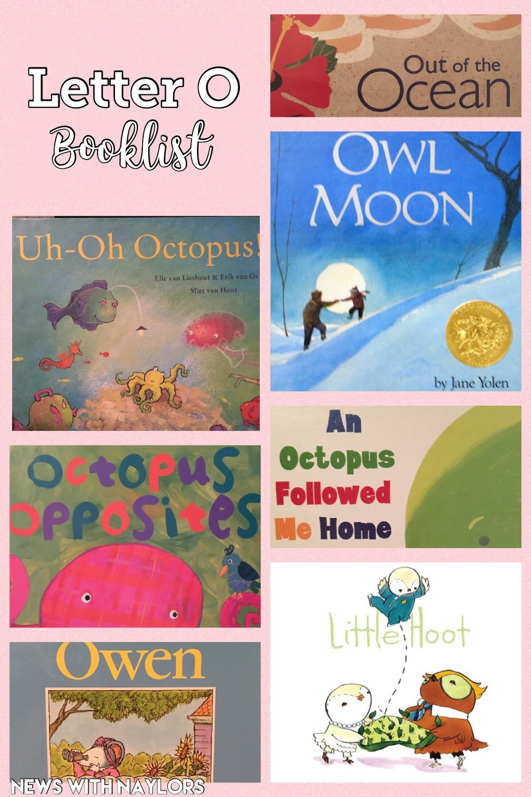 Letter O: Booklist