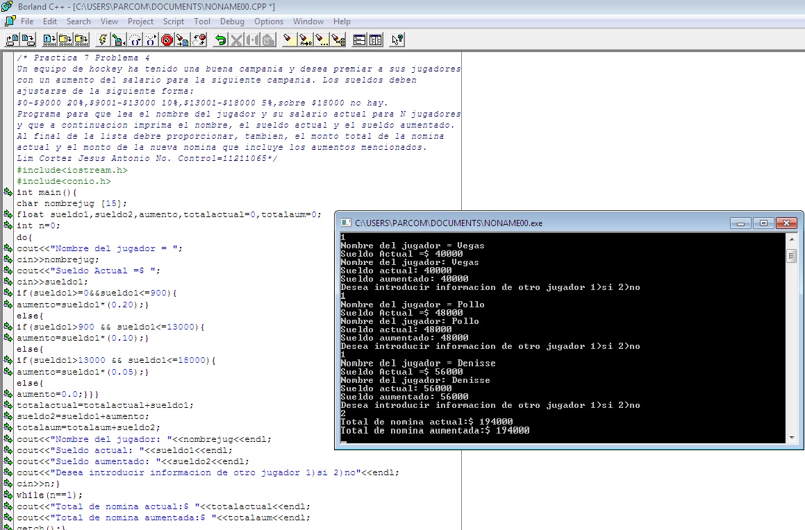 Programación Estructurada Practica 7