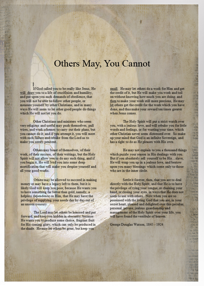 12Tribes: "Others May, You Cannot"