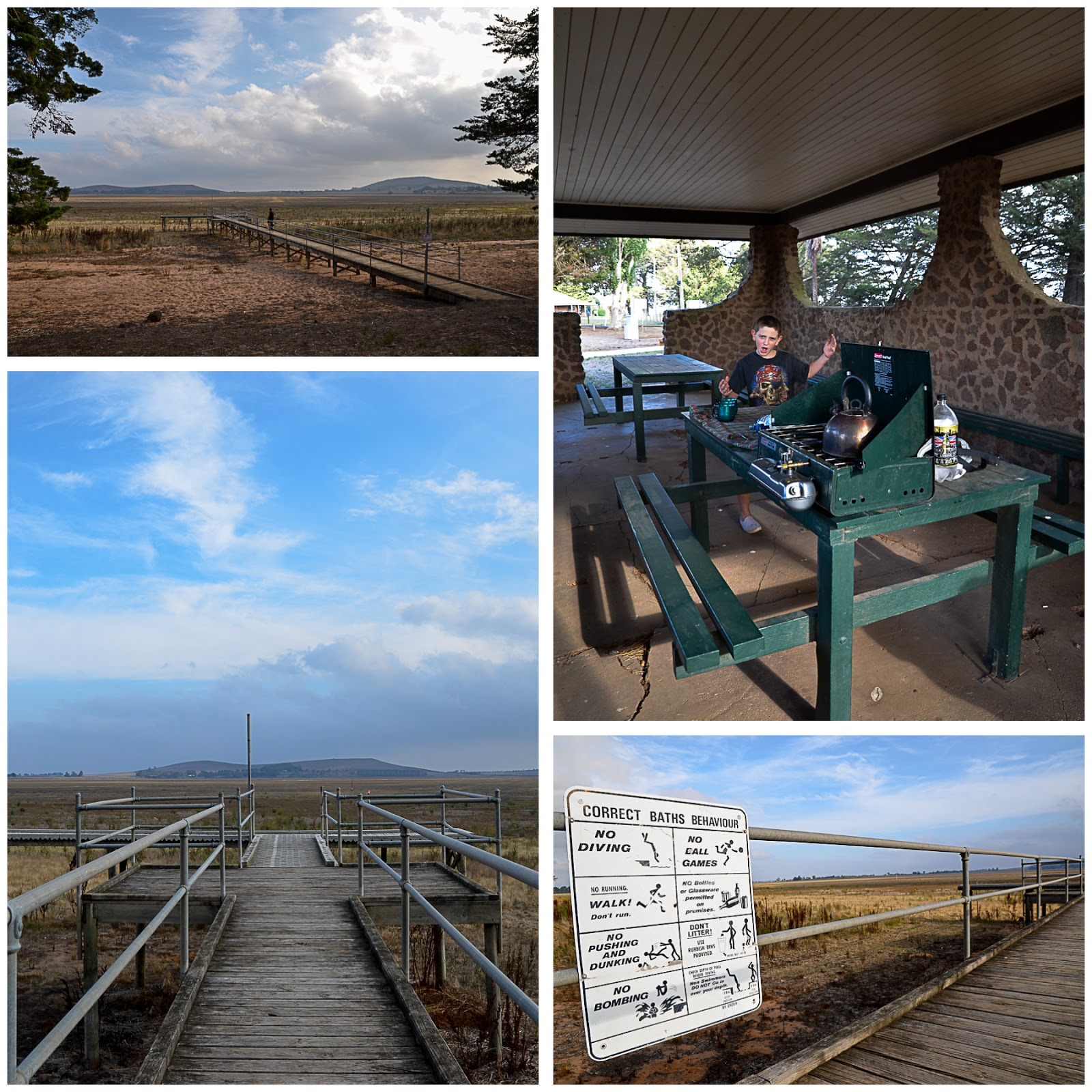 Happy Hamby Campers: Leering at Learmonth!