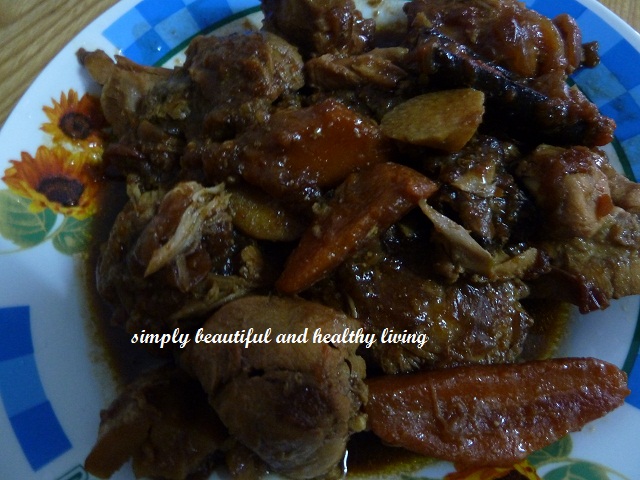 simply beautiful and healthy living: Braised Chicken with Fresh Huai ...
