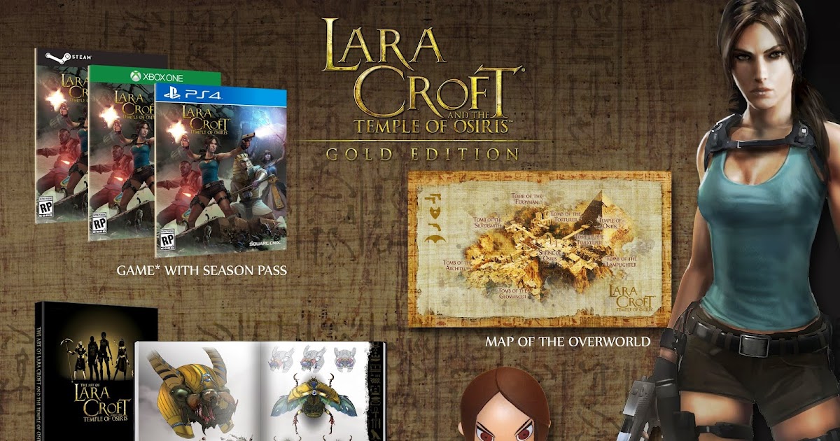 MaxRaider: Lara Croft and the Temple of Osiris Gold Edition and Pre ...