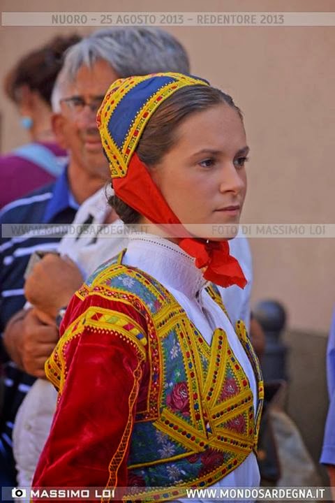 Sardinian Traditional Clothing - Sardinian People