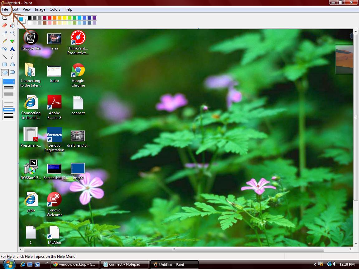 some tricks of computer and internet: How to create fake desktop in ...