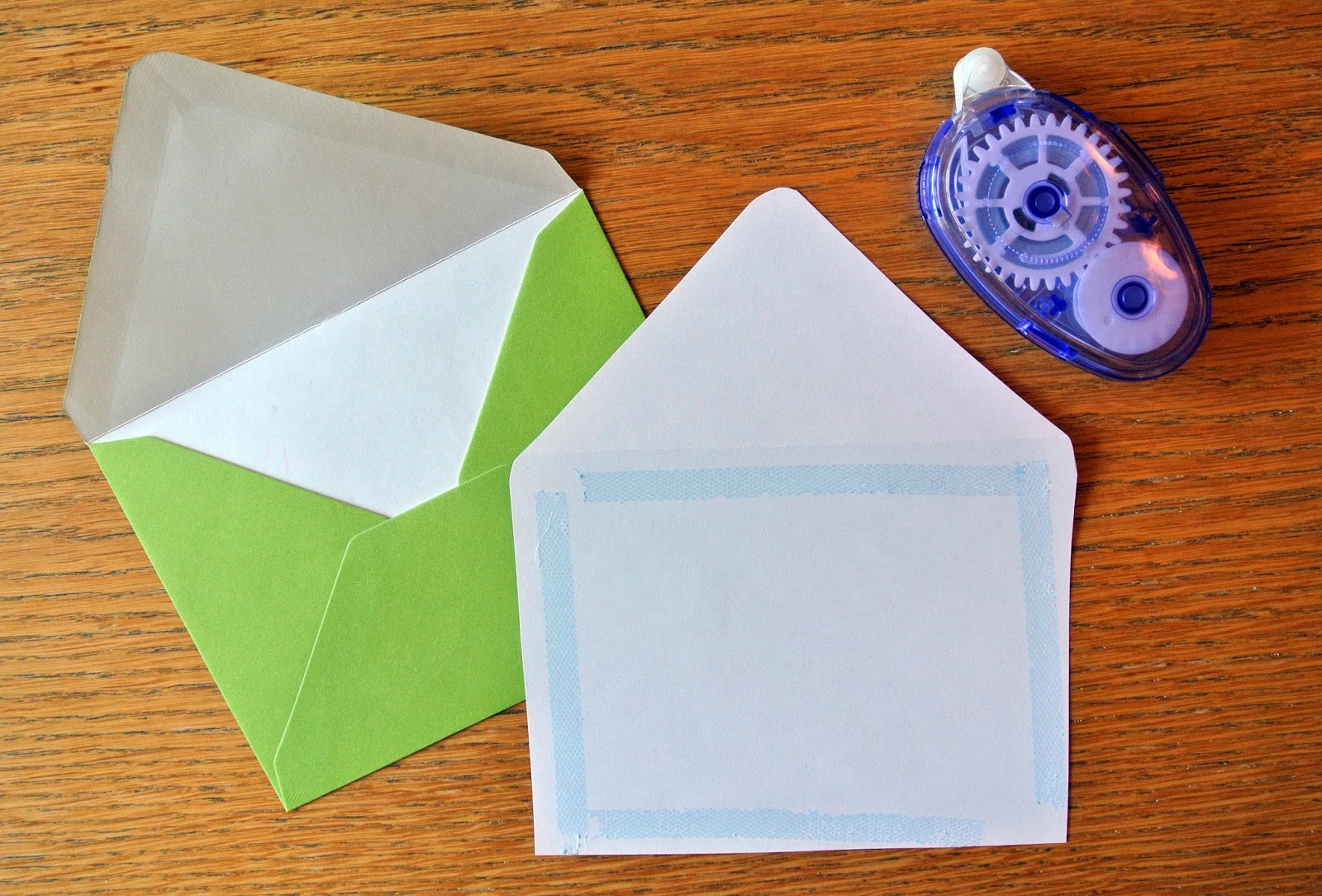 birdie feathers: Lining Envelopes