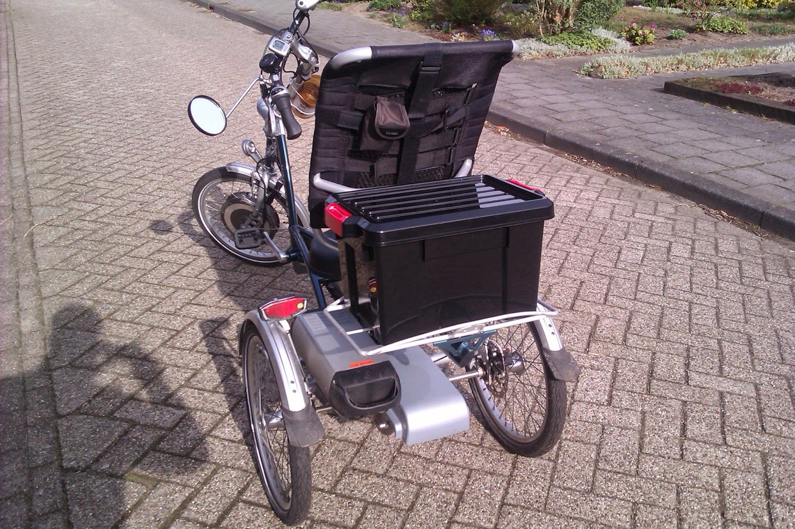 Driewielerzitfiets.nl: Krachtige opbergbox, 21 L achterop de #Easyrider ...