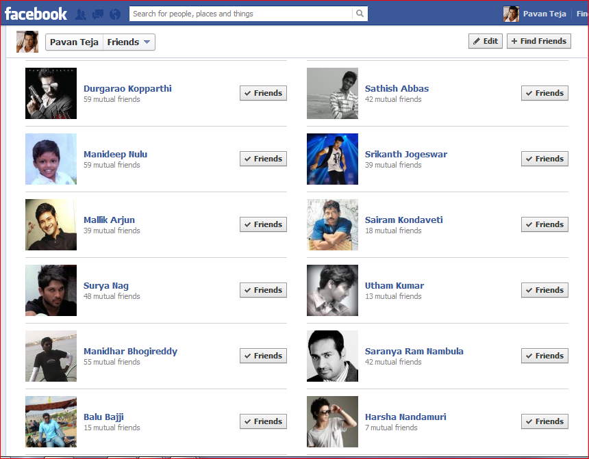 Defect of having too many Friends in Facebook - PsychTronics