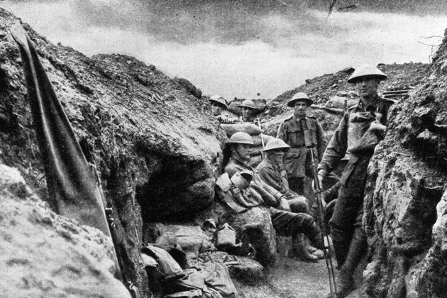 San Anton School Library: The Trenches