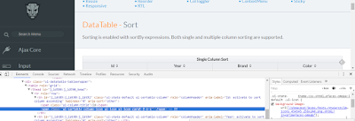 Styling Sort Icons Using Font Awesome for Primefaces' Data Table