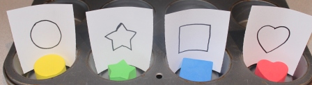 Toddler Activity - Shape Matching - The Activity Mom
