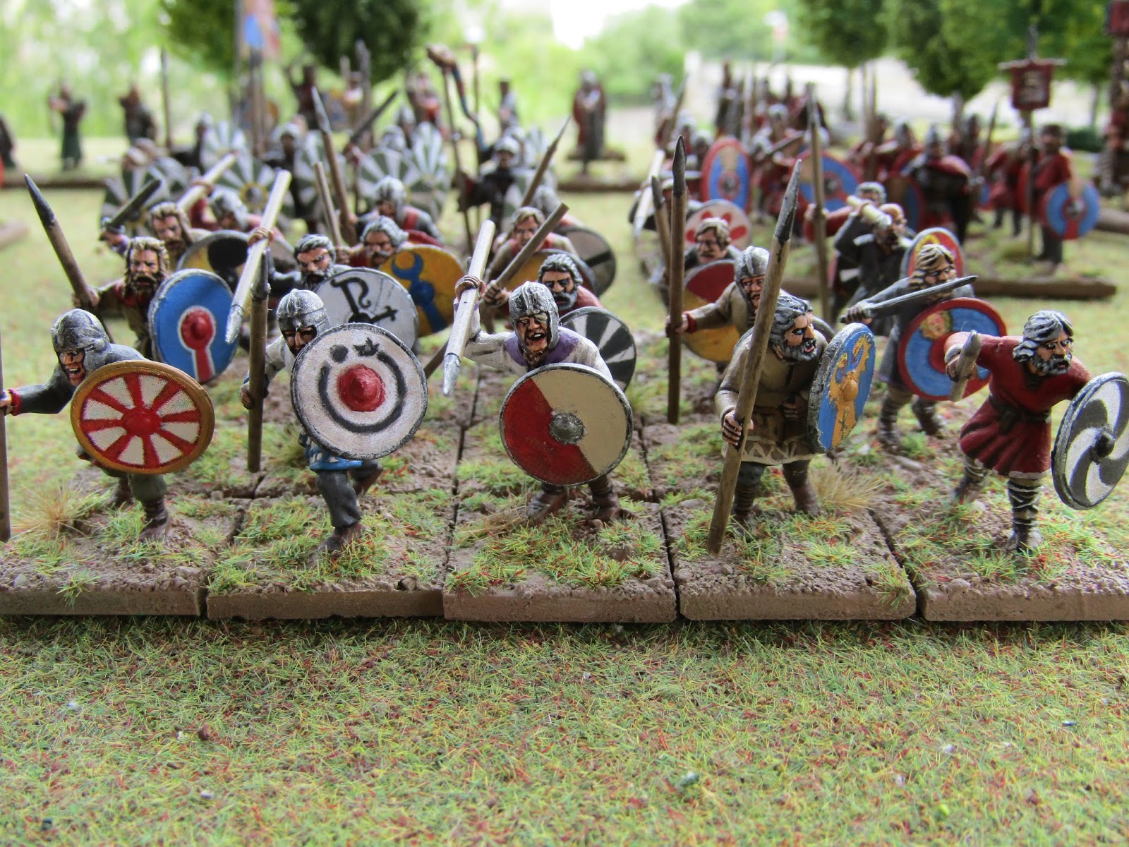 A wargame page: Late imperial roman 28mm - infantry