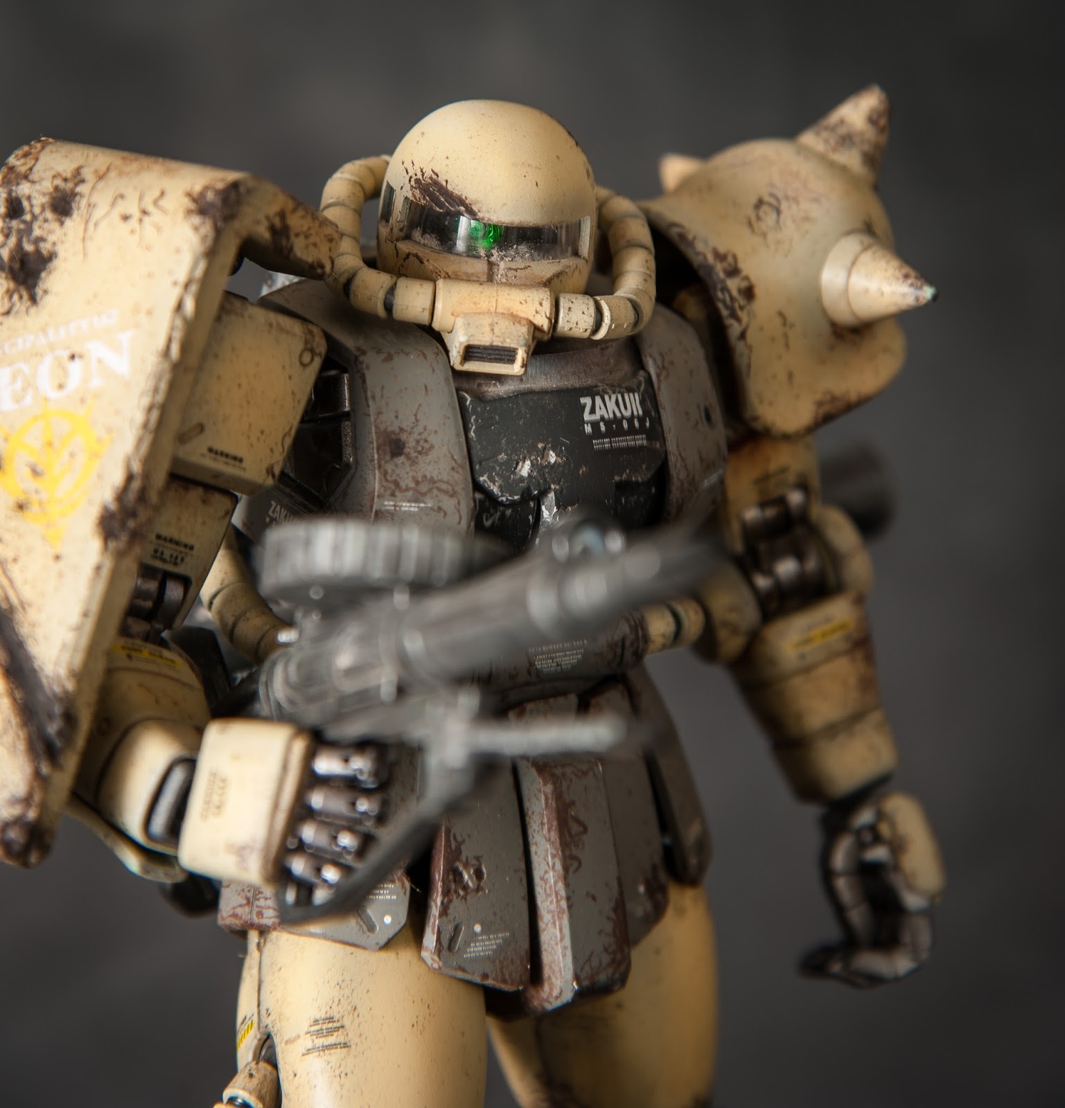 SLCat Gunpla Blog: MG Zaku II Desert type