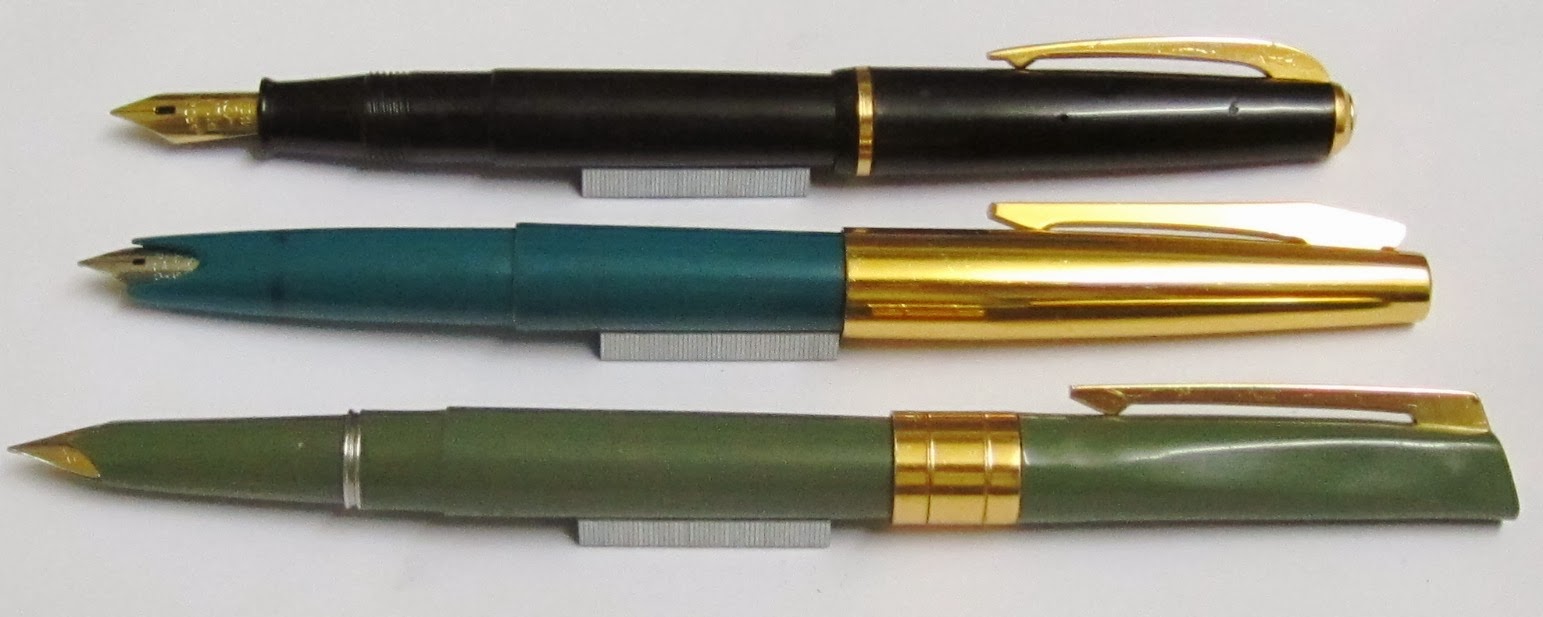 Soumitra Pen collection: Three Indian Pilot pens