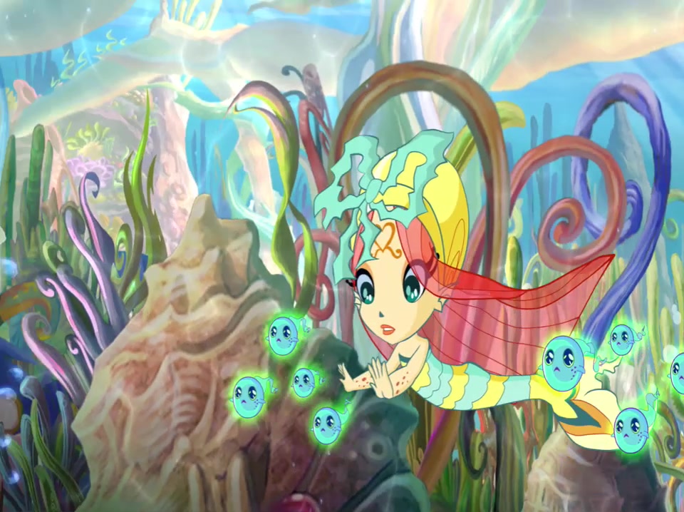 Imágenes de la aldea Selkie de Philla con nuevas Selkies!! - Winx Club All