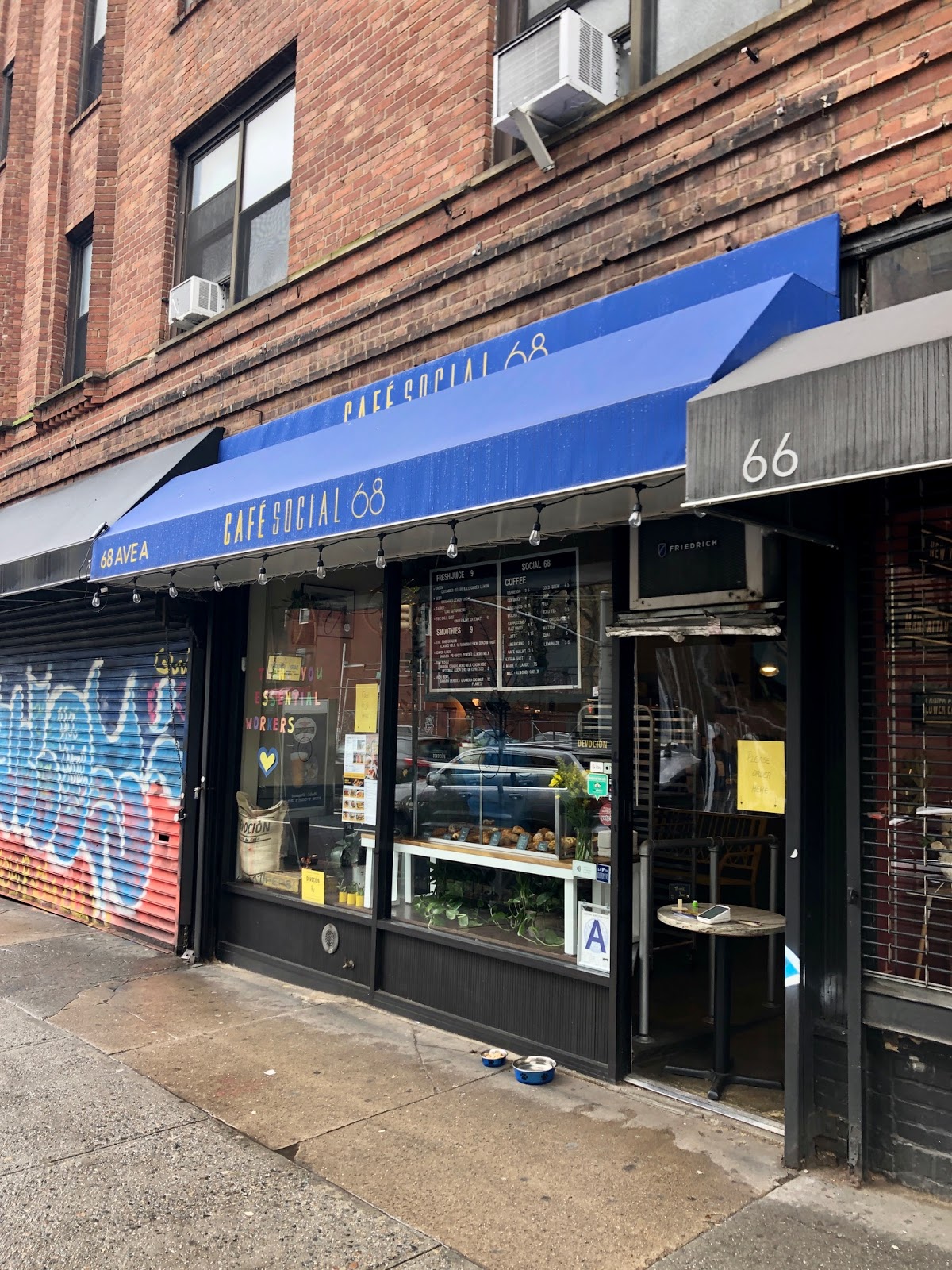 EV Grieve: Café Social 68 now serving from their all-new to-go door