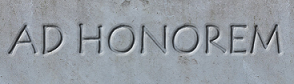 Ortografías: Ejemplos de ad honorem
