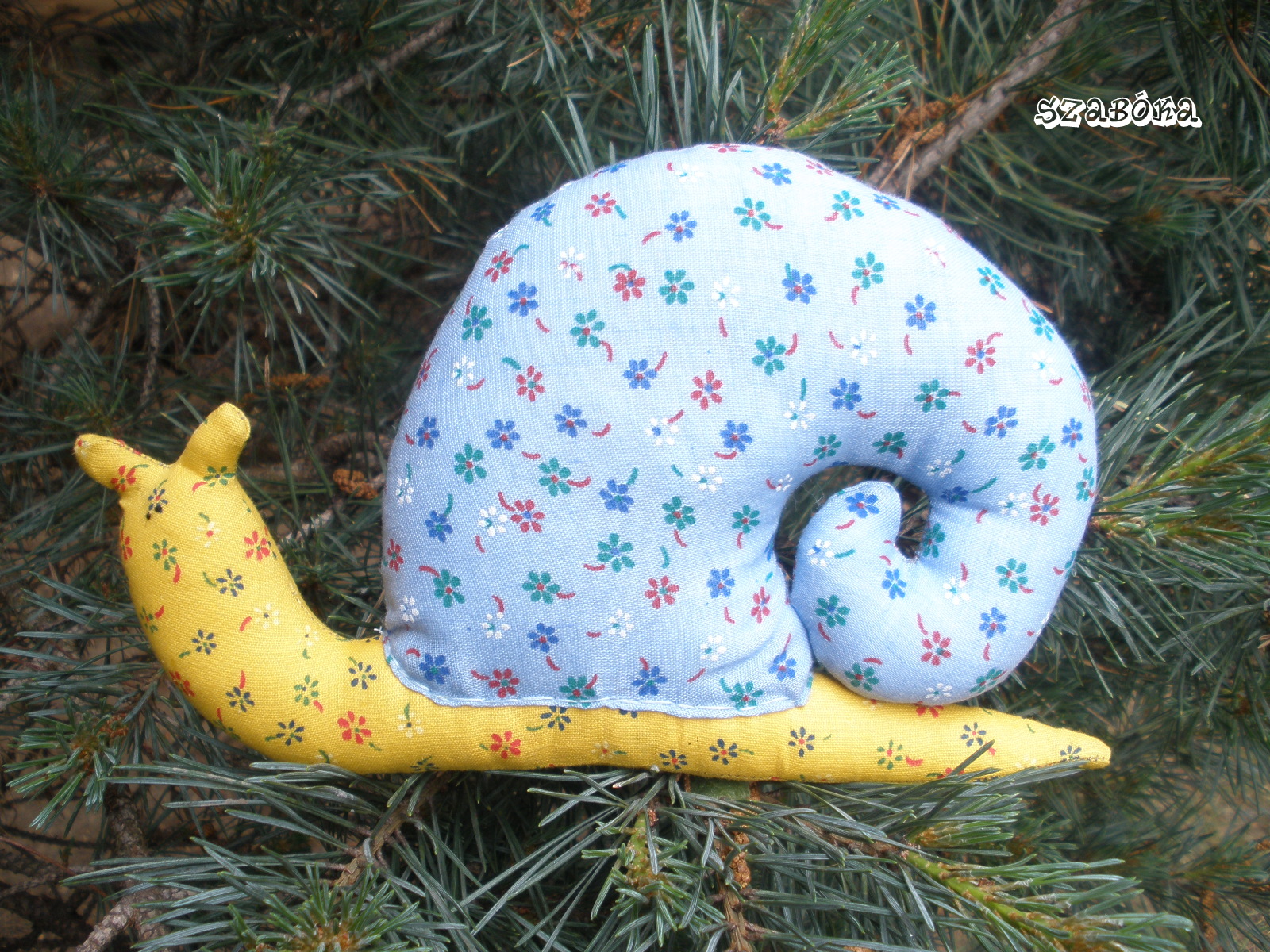 Szabóka: Csiga szabásminta