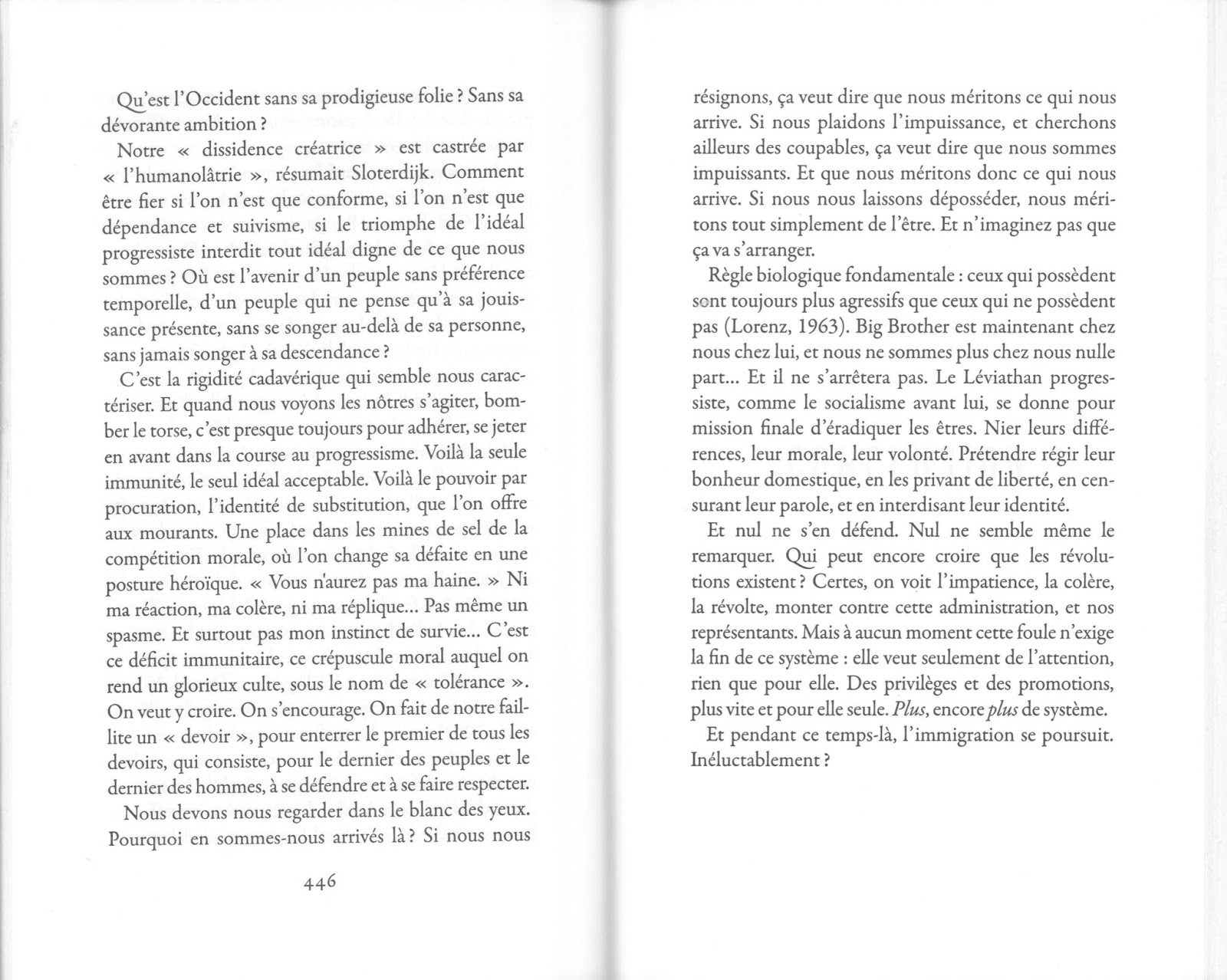 école : références: Laurent Obertone, La France interdite (2018)