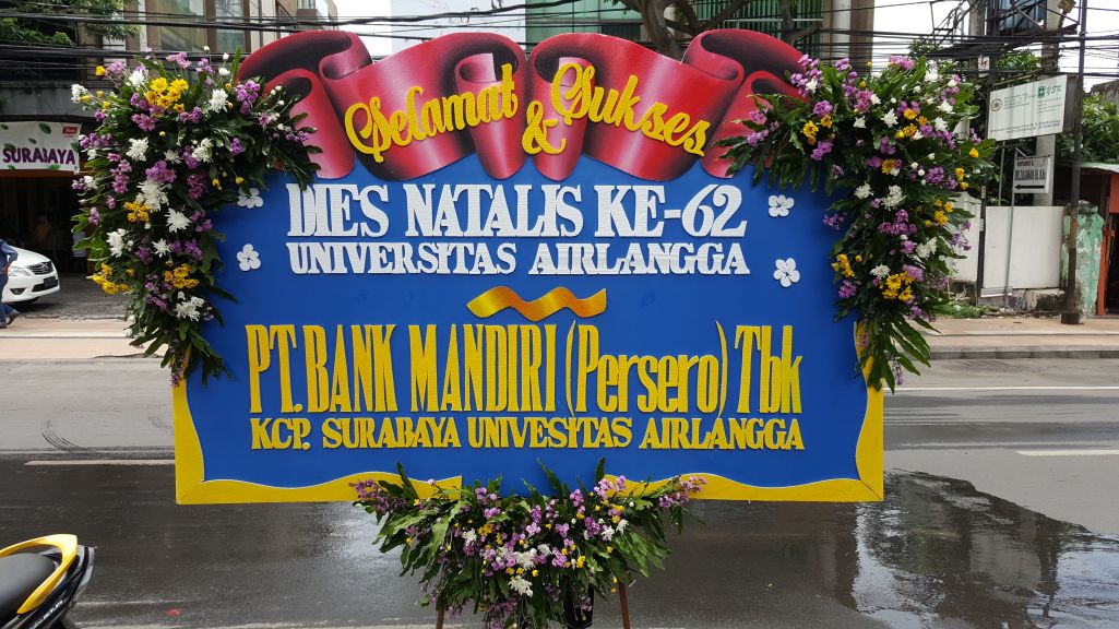 Papan Bunga Selamat PT Bank Mandiri Tbk | ORIZA FLORIST