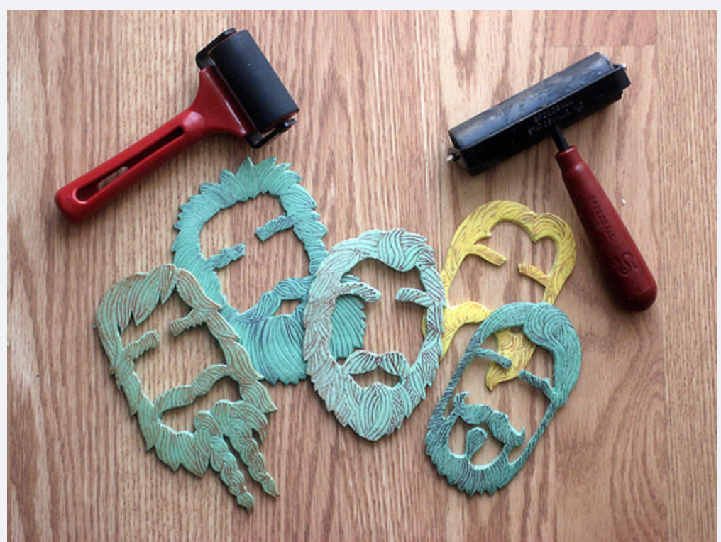 meggiecat: DIY Smooth Styrofoam Printing Plate