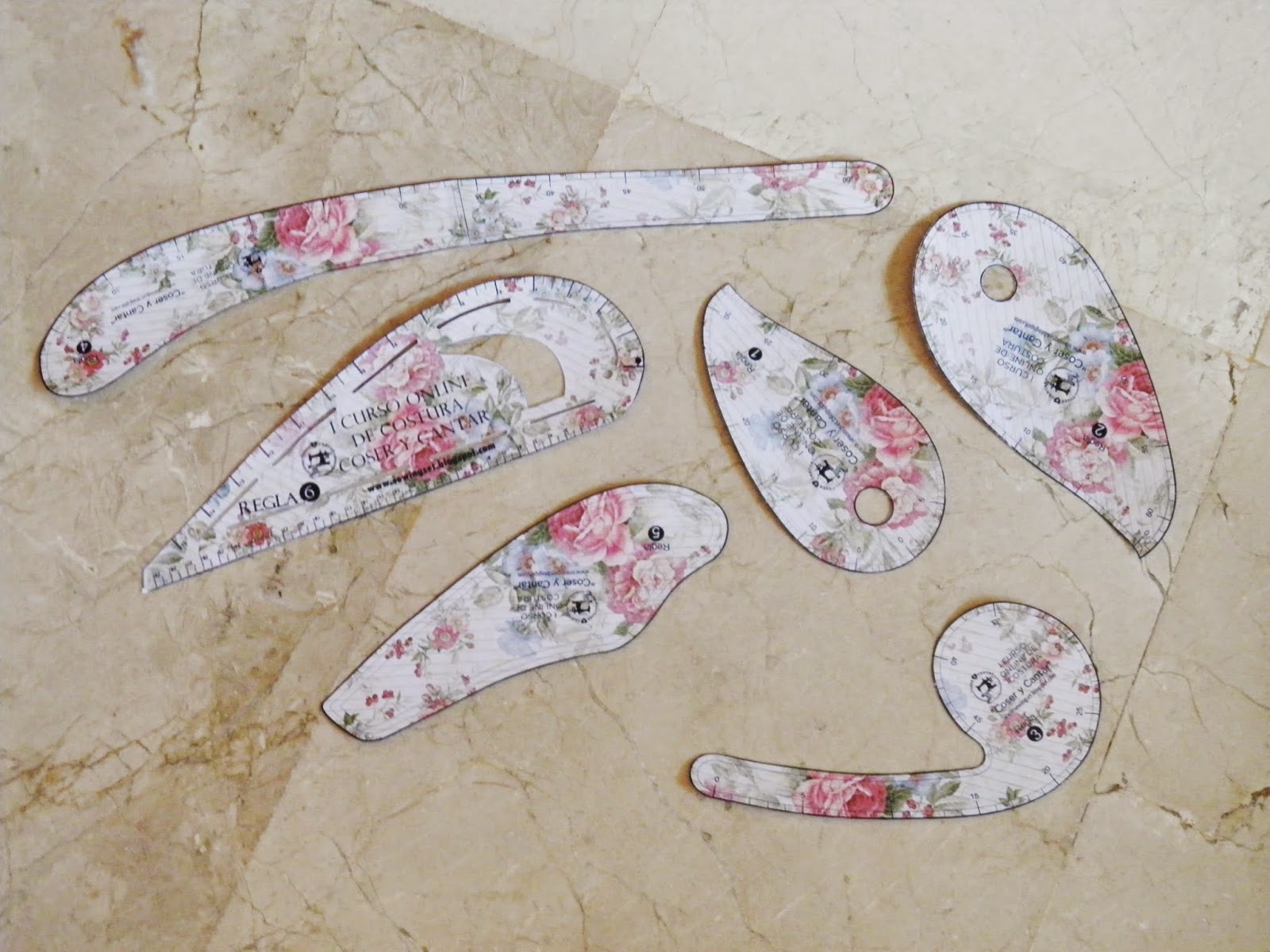 Réguas para imprimir. Parte 3.