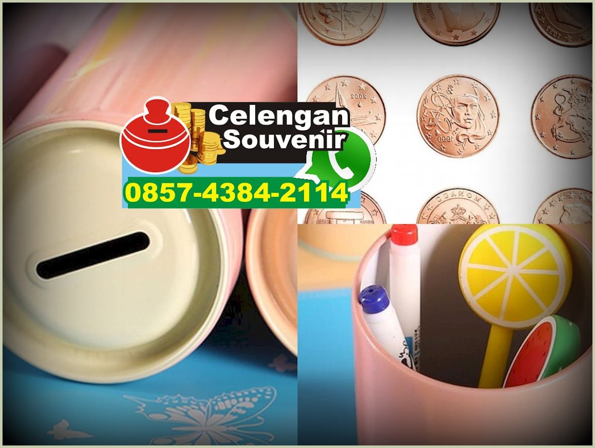 bentuk celengan dari tanah liat – O896_7465_433O (WA) Souvenir Celengan