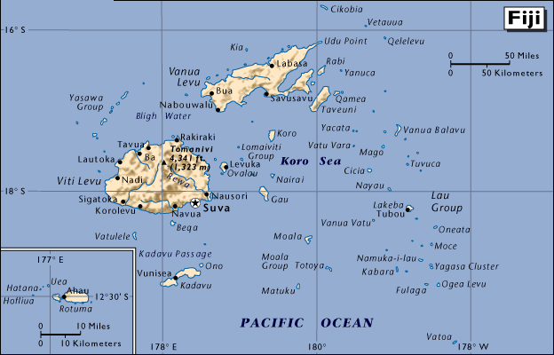 MAPS OF FIJI