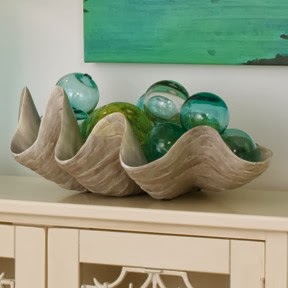 Everything Coastal: A Sea Shell Display for the Holidays - Coastal ...