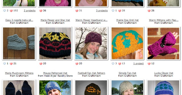 Craftimism: Knitting Designs