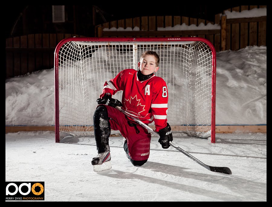 Perry Dyke Photography: Hockey Rink Photo Shoot