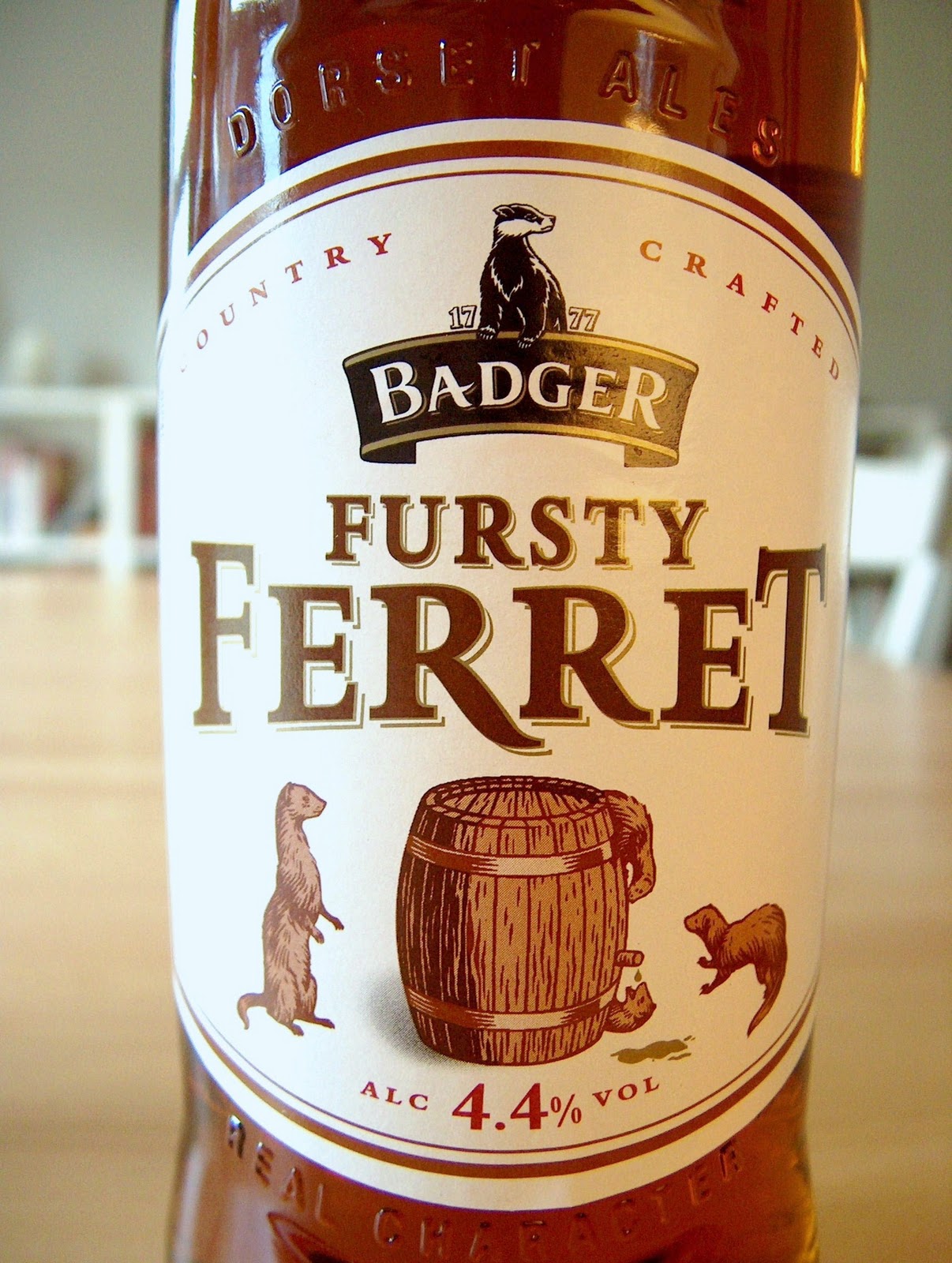 The Bottled Beer Year: Day 74, Beer 74 - Badger's "Fursty Ferret"
