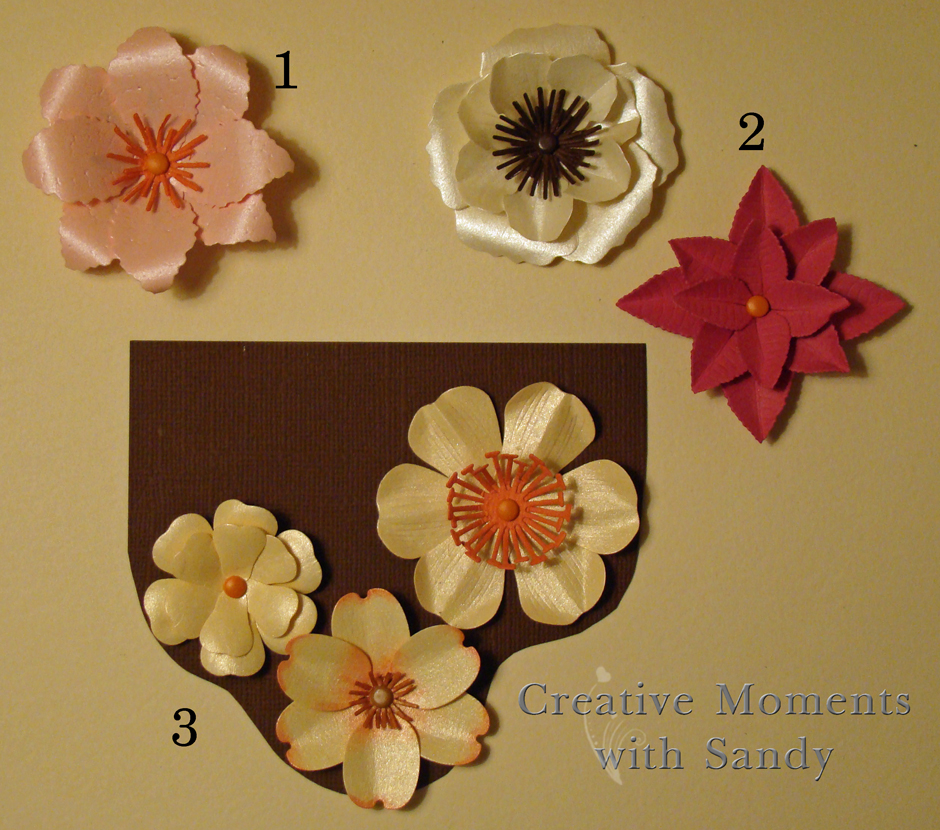 Creative Moments With Sandy: Cheery Lynn Designs Build a Flowers