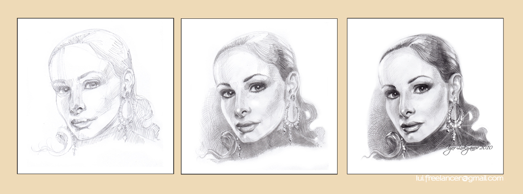 Igor Lukyanov Graphic Artist Illustrator Portraitist Drawing A