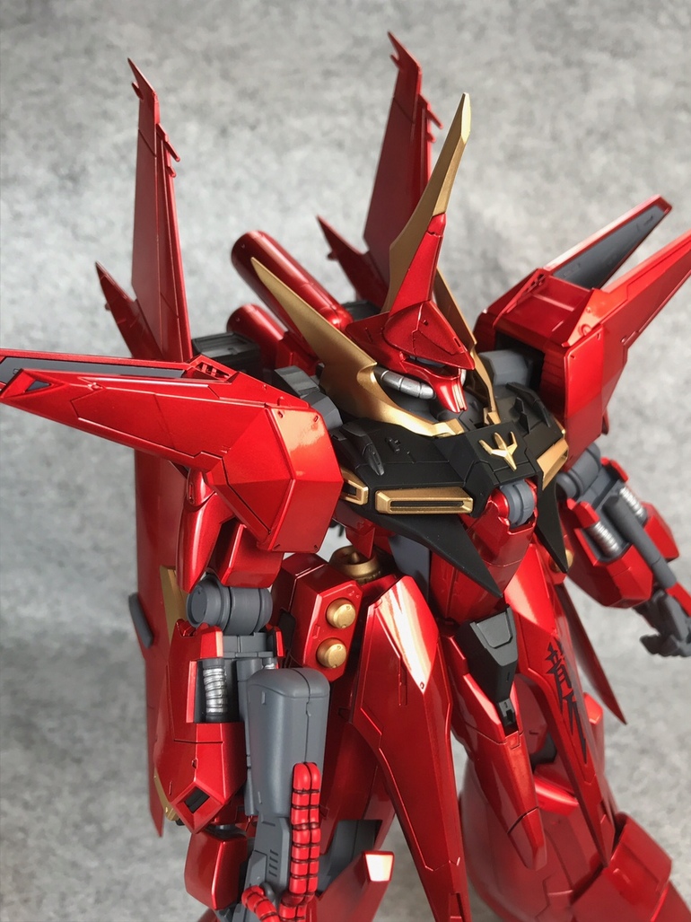 Painted Build: RE/100 AMX-107 Bawoo [Gloss Finish]