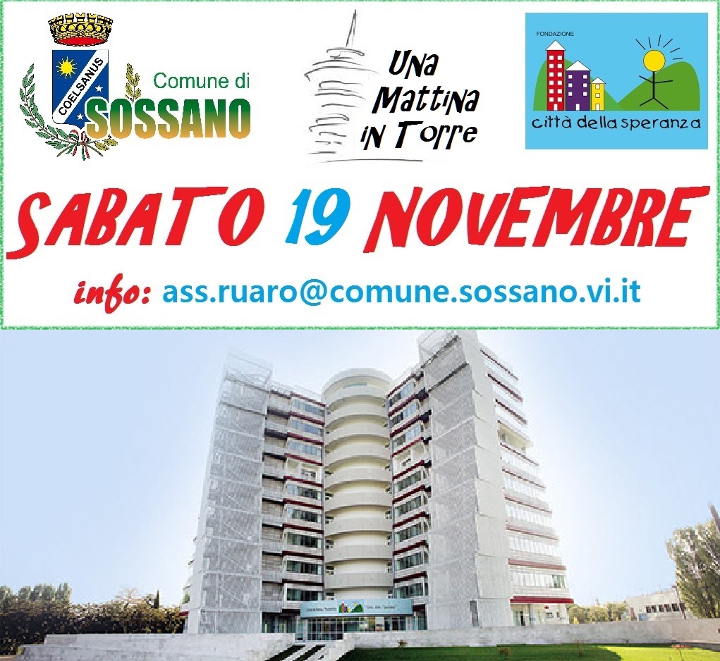 La pagina di SOSSANO: novembre 2016