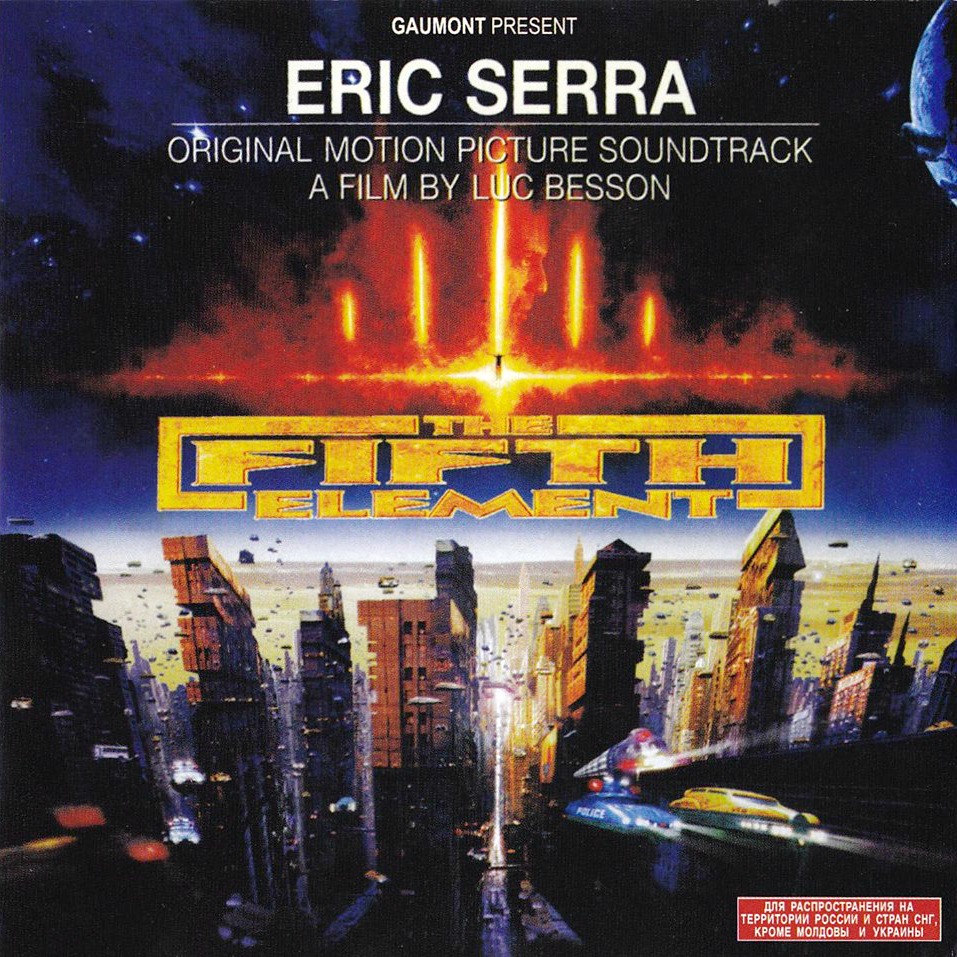 Encarte: The Fifth Element (Original Motion Picture Soundtrack ...