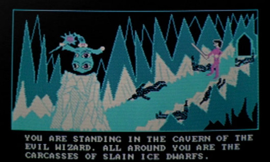 cult film freak: EVIL ICE WIZARD COMPUTER GAME in BIG