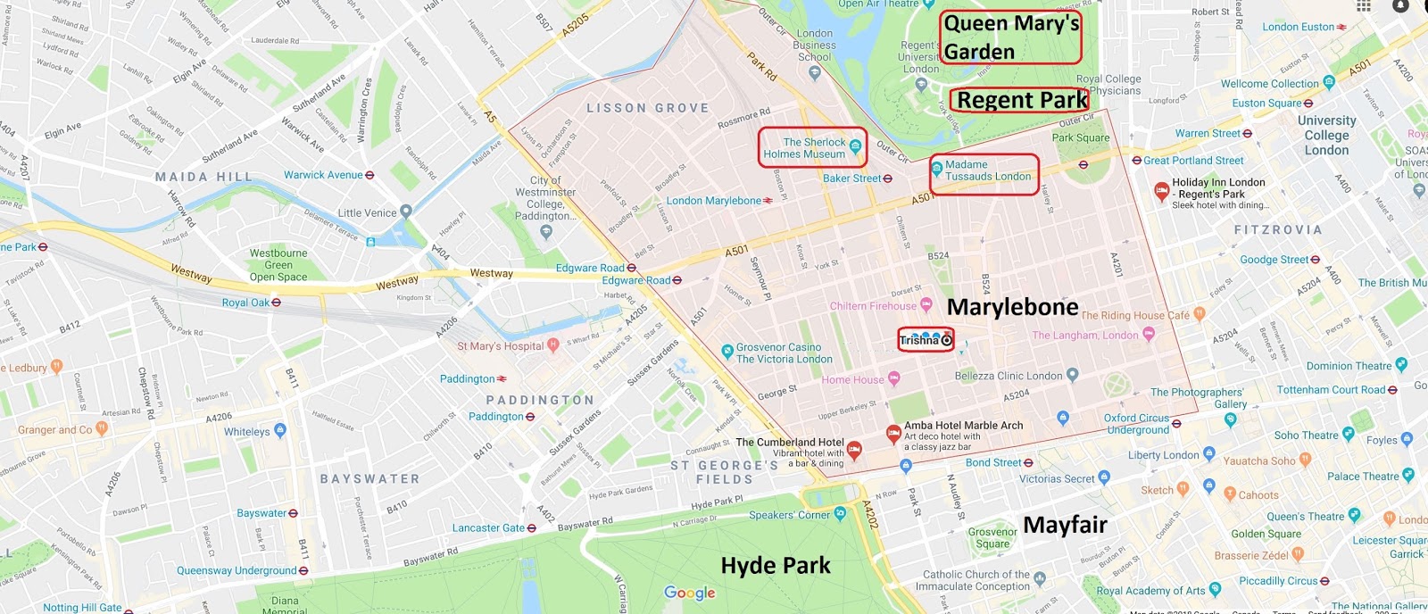 Annie and Rich's Travel Adventures: London 2018: Marylebone - Sherlock ...