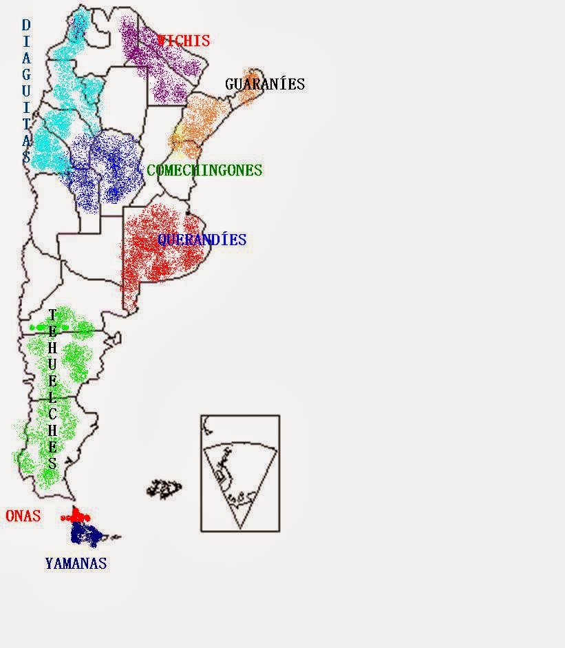 Los aborígenes: Guaraníes