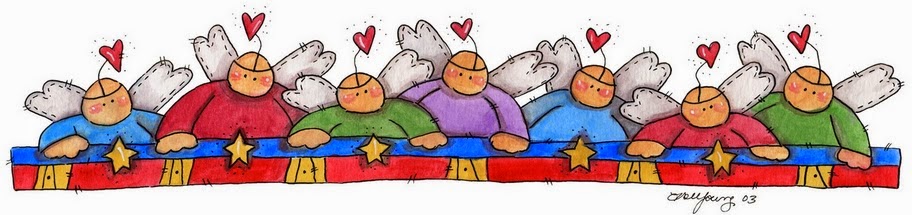 Free Printable Borders with Angels. | Oh My First Communion!