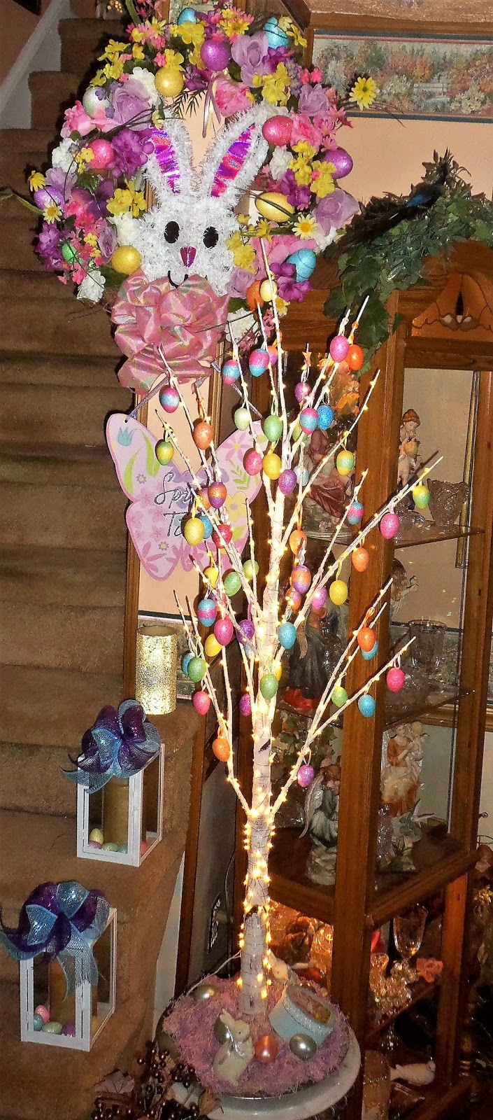 DEBBIE-DABBLE BLOG: Pink Easter Tree, 2017