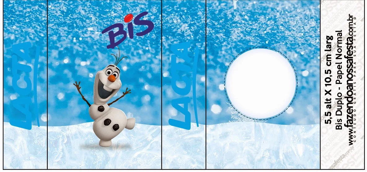 Olaf: Free Printable Candy Bar Labels. - Oh My Fiesta! in english