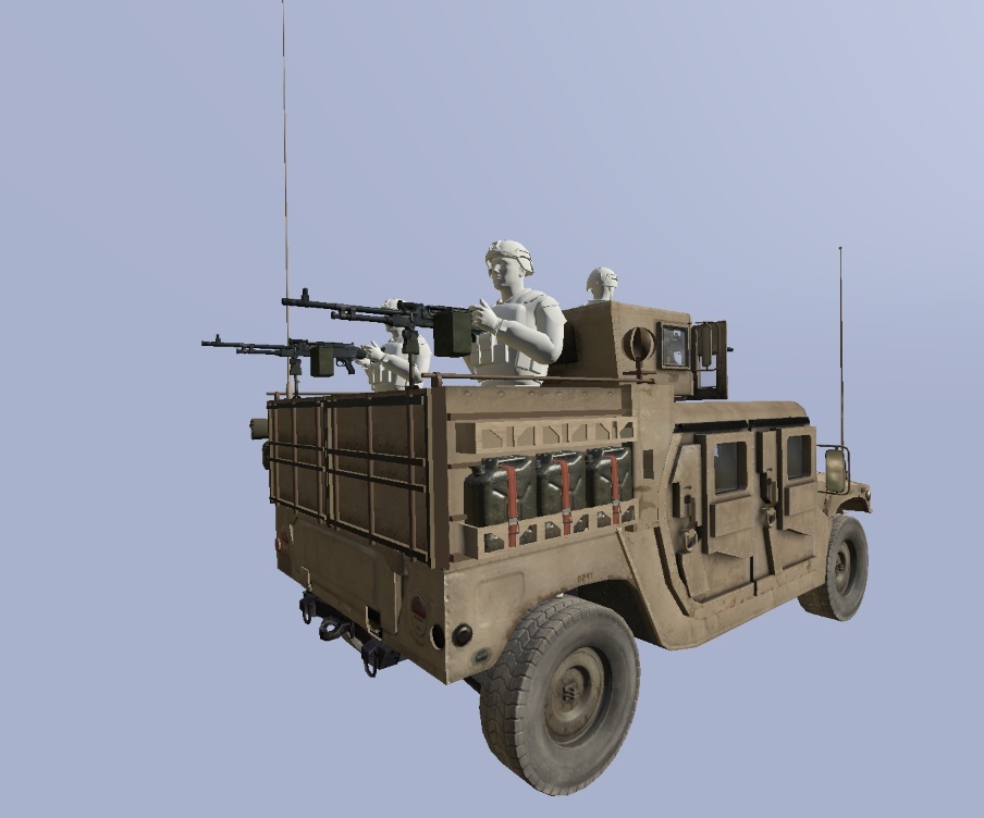 数種類の HMMWV を Arma 3 へ実装の WEK HMMWV's を修正した HMMWV's pack MOD | 弱者の日記 ...