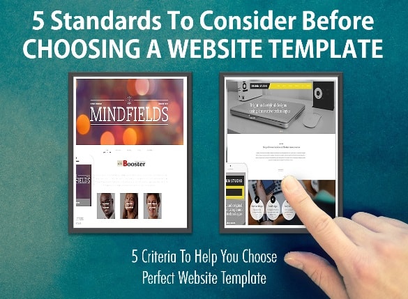 5 Tips How To Choose Best Template For Website - Web Design