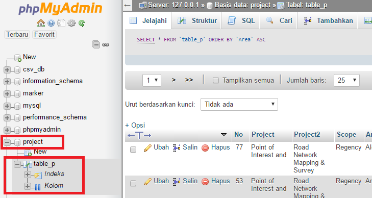 GIS Technology: WEBGIS Menggunakan Google Map, MySQL dan PHP