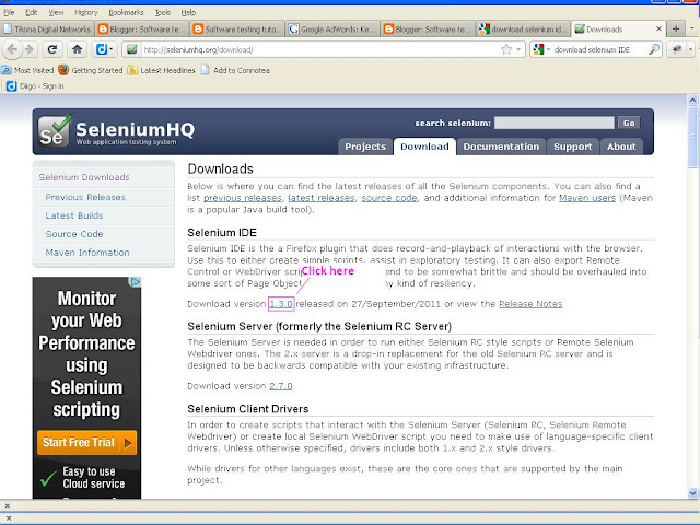 How to install selenium IDE step by step process ~ Net Globalization