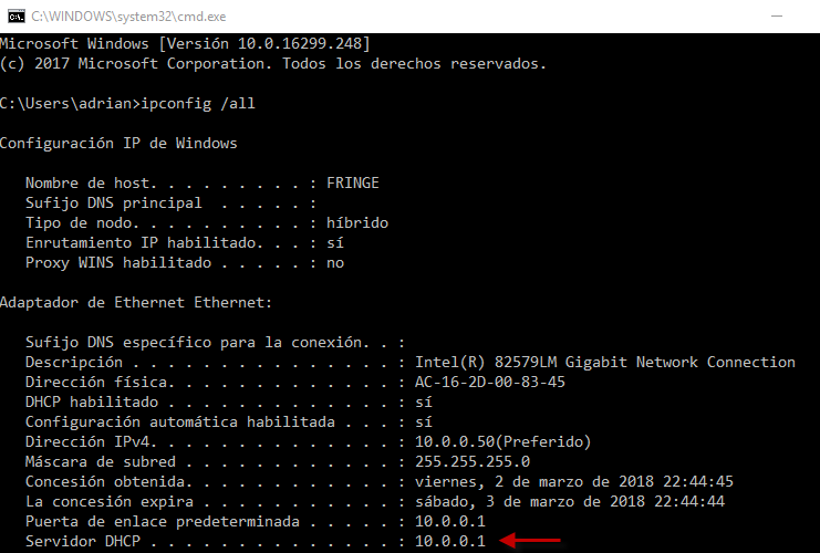 Nmap DHCP Discover: Descubrimiento de servidores DHCP de una red